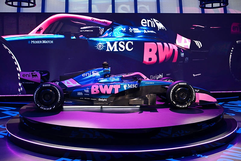 Alpine Unveils New F1 Car Aboard MSC World Europa: A Grand Maritime ...